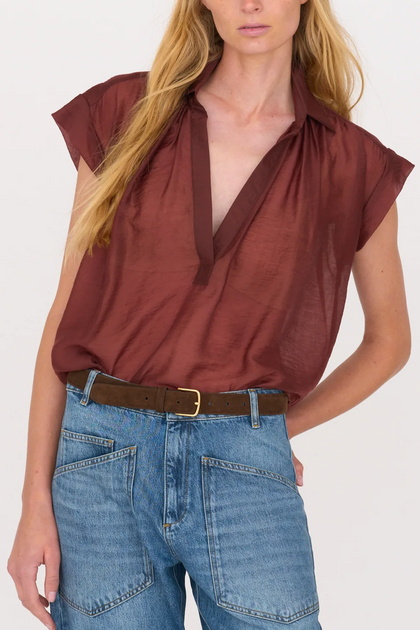 Trinity Button Top